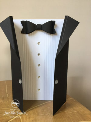 Tuxedo Card Take 2 and a video!