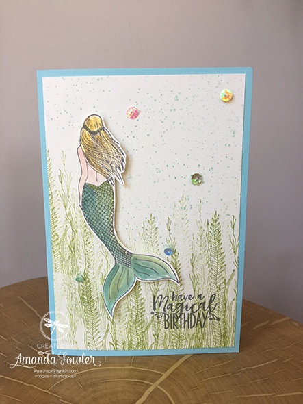 Magical Mermaid Card