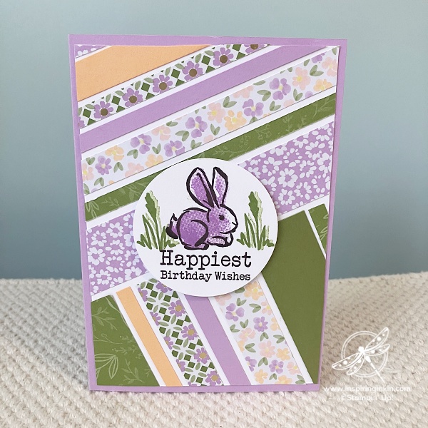 Notes of Spring Birthday Card